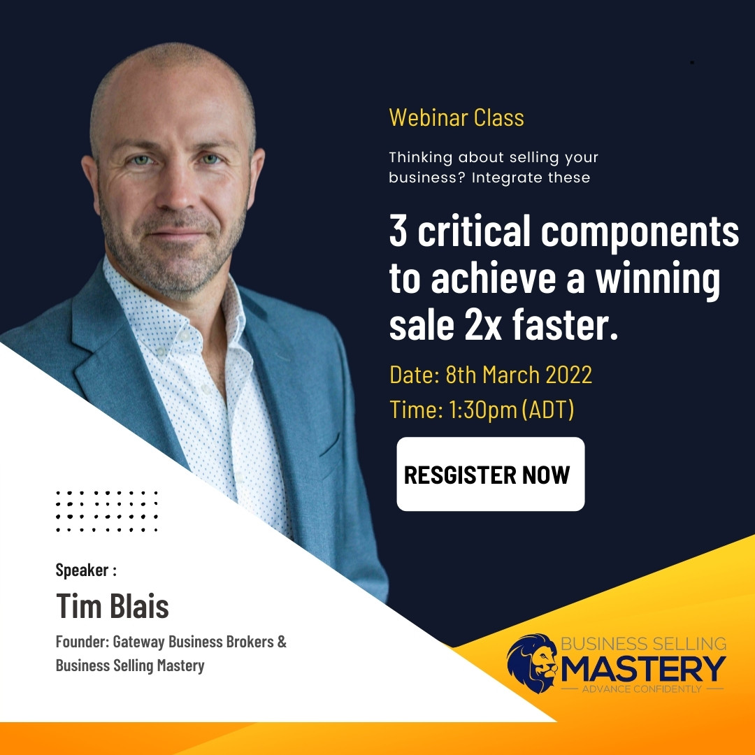 Webinars – Business Selling Mastery